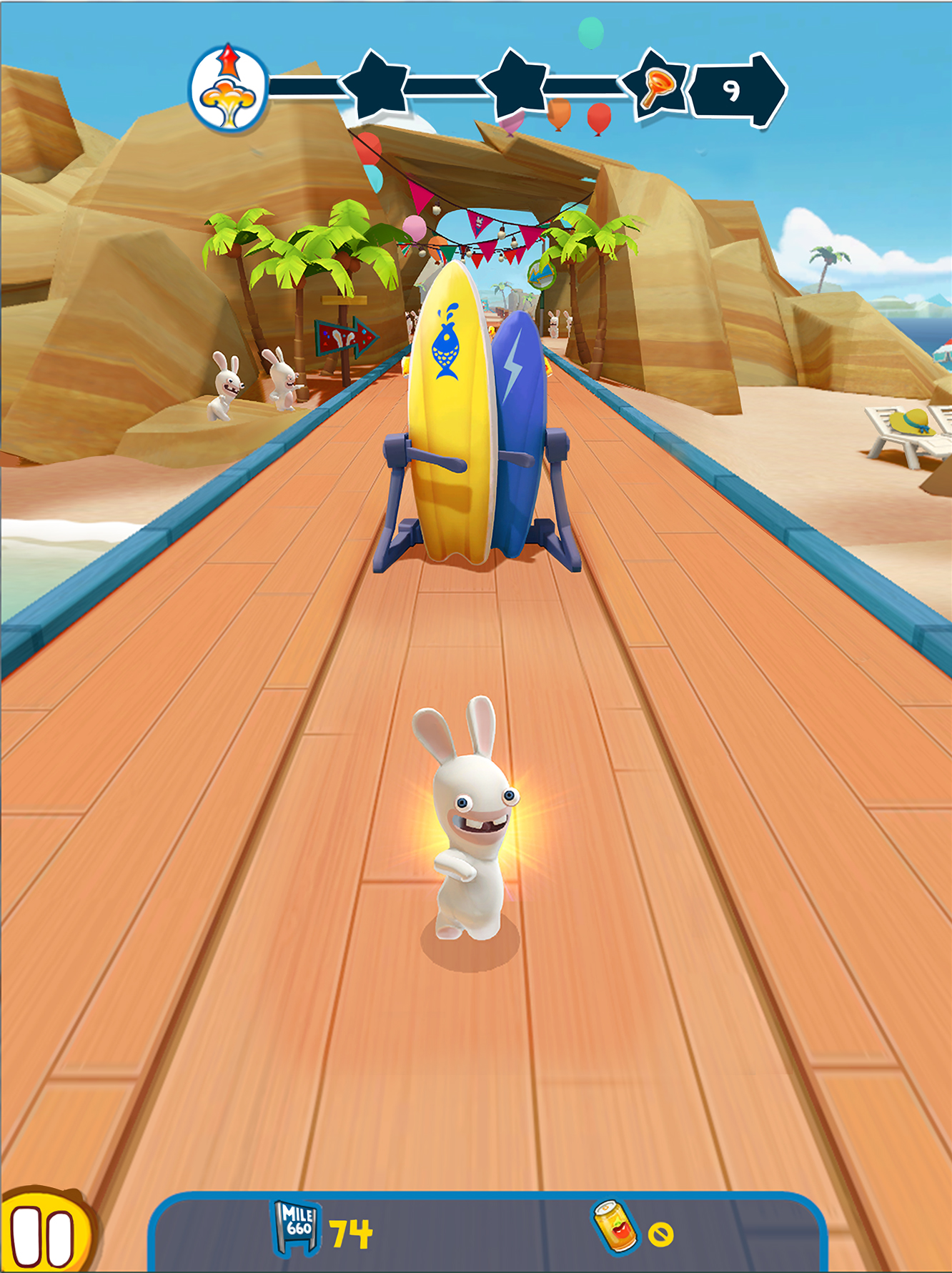 Rabbids Crazy Rush from Ubisoft is now up on stores - GamerBraves