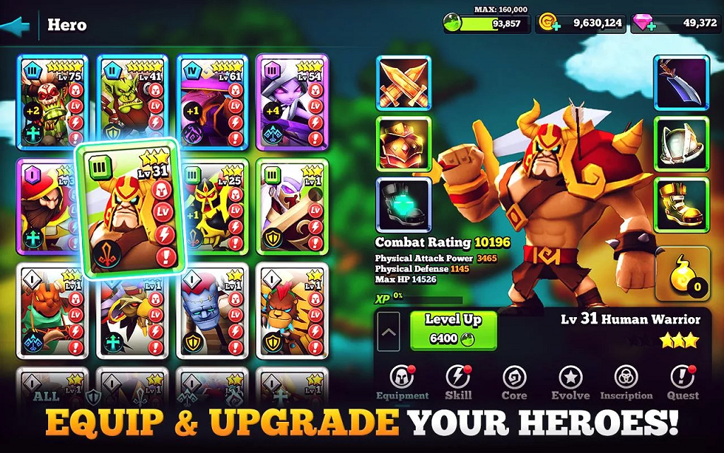 Gamevil Launches CBT for Mobile Strategy RPG Giants War! - GamerBraves