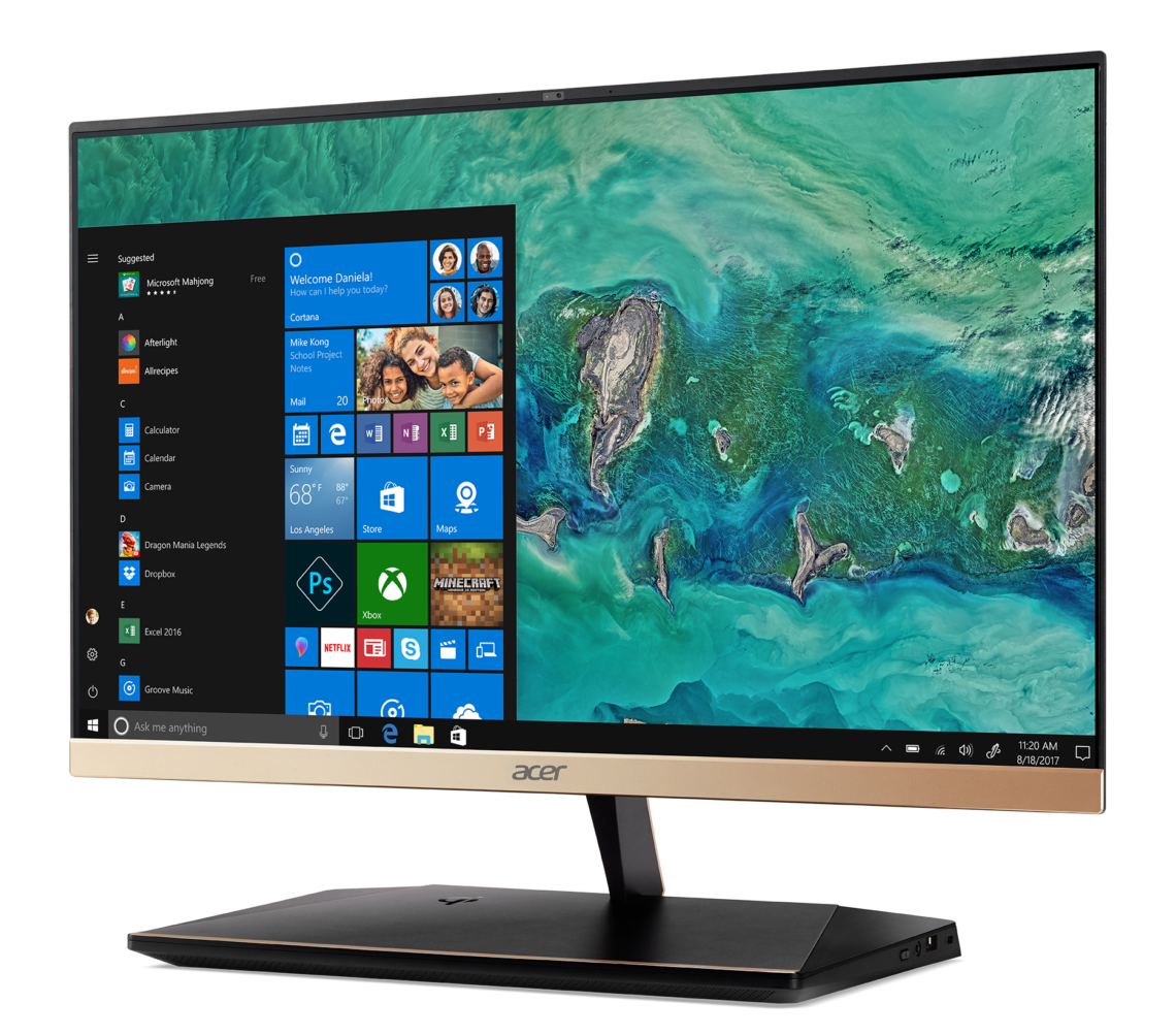 Acer introduces new All-In-One Acer Aspire S 24 Desktop and 3 Monitors ...