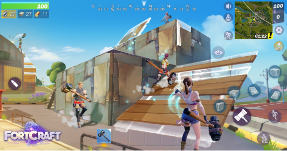 Fortcraft Is A Fortnite Clone For The Mobile by NetEase Games - GamerBraves