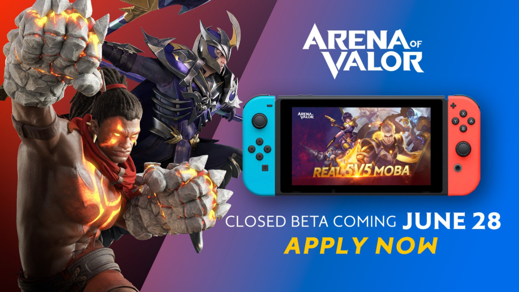 Arena of Valor Nintendo Switch Beta Coming This Week! - GamerBraves