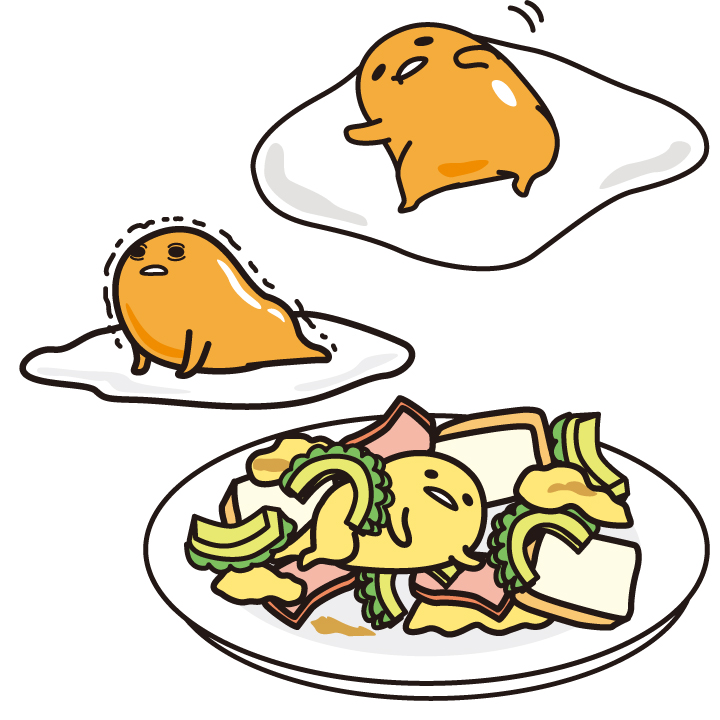 gudetama tap! adds 43 new recipes and they are cuter than ever ...