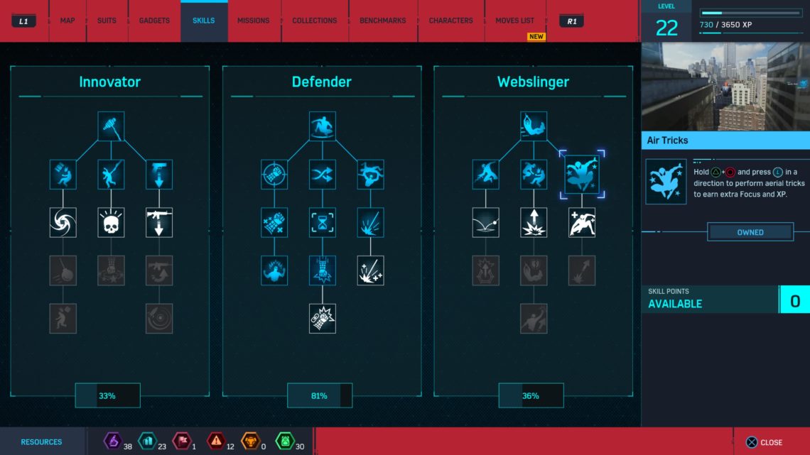 Marvel's Spider-Man Skill Guide - Which skill to learn first - GamerBraves
