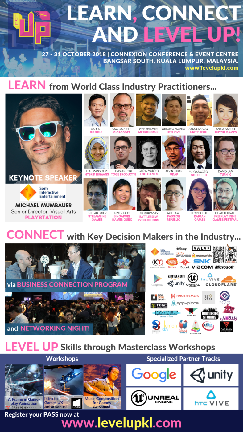 LEVEL UP KL 2018 Returns To KL This 27th To 31st October! - GamerBraves