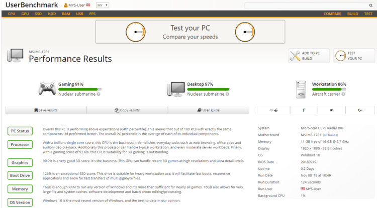 MSI GE75 Raider Review - Ultimate gaming pleasure with boundless ...