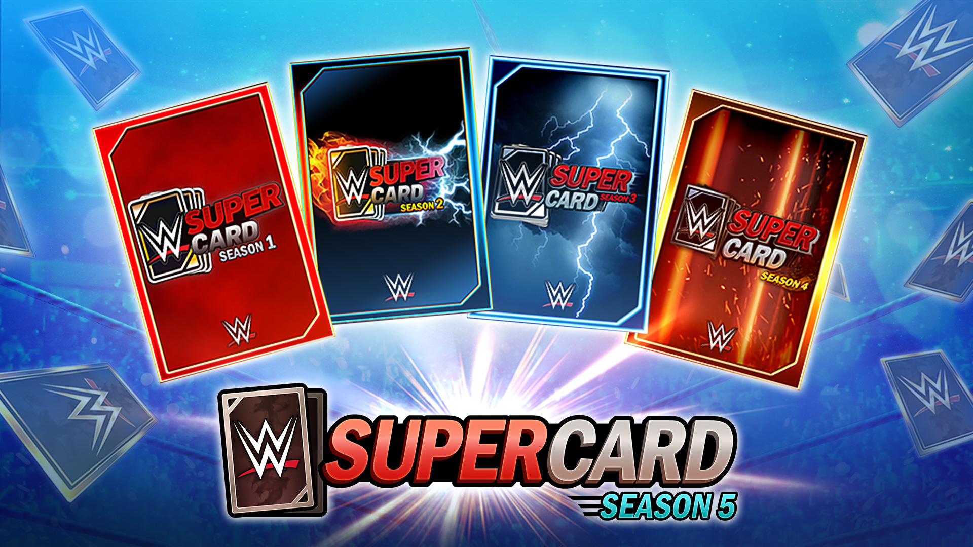 WWE SuperCard is rewarding veteran players with exclusive card backs in ...