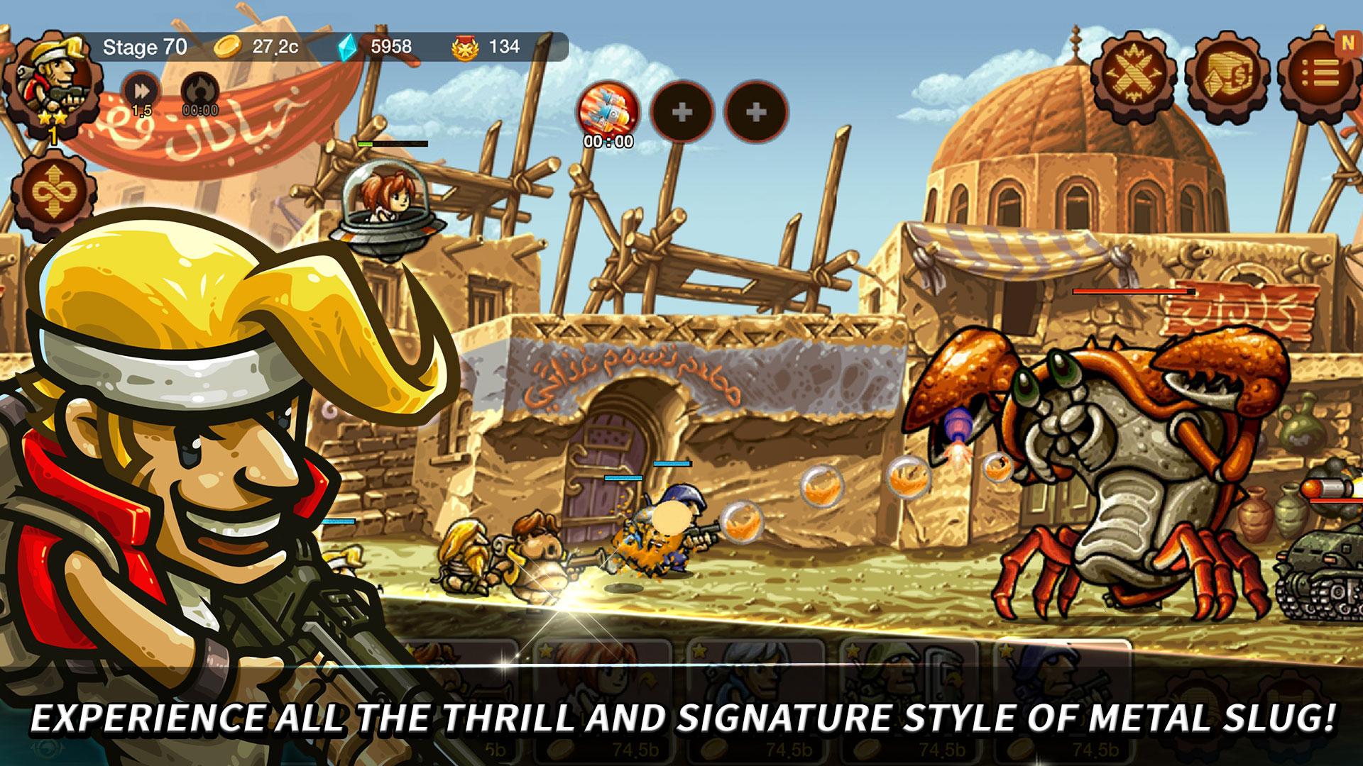 Metal Slug Infinity now officially available on app stores - GamerBraves
