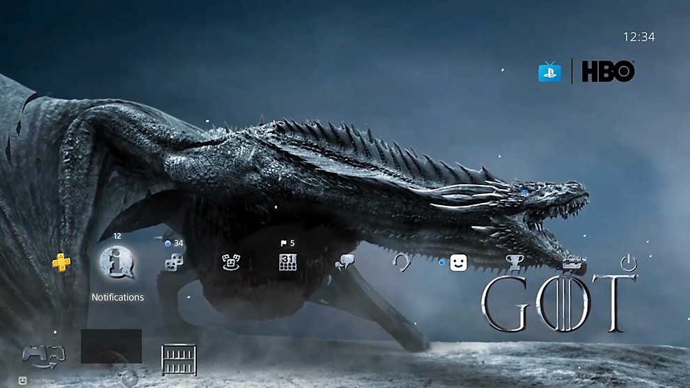 Free Game of Thrones theme, bring the winter to your PlayStation 4 ...
