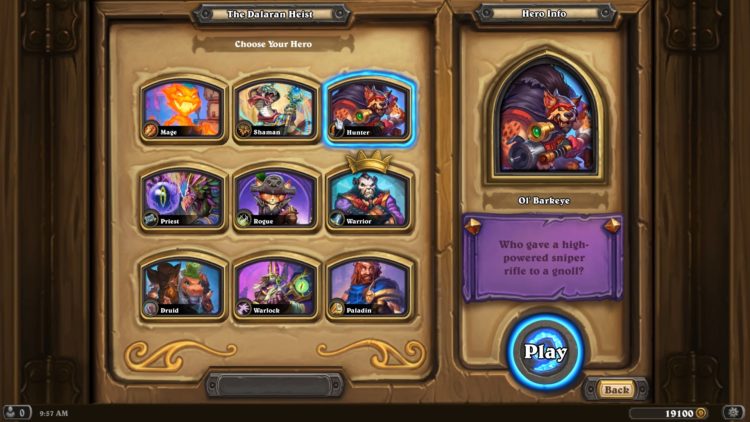 Hearthstone: The Dalaran Heist Guide - All heroes, hero powers and ...