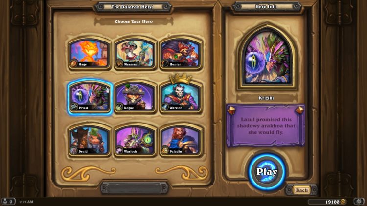 Hearthstone: The Dalaran Heist Guide - All heroes, hero powers and ...