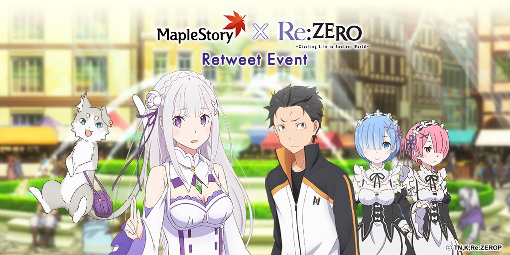 MapleStory Mobile x Re:ZERO collab coming soon! - GamerBraves