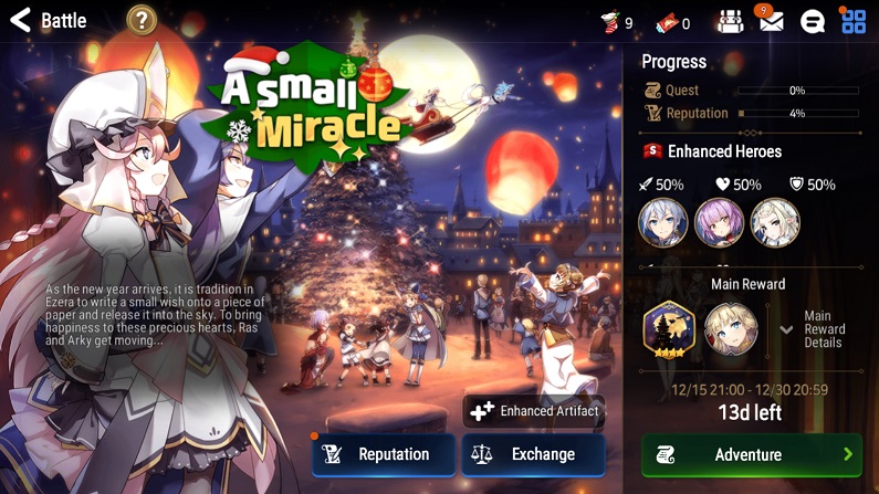 Epic Seven releases new skins and the Christmas Check-in Event ...