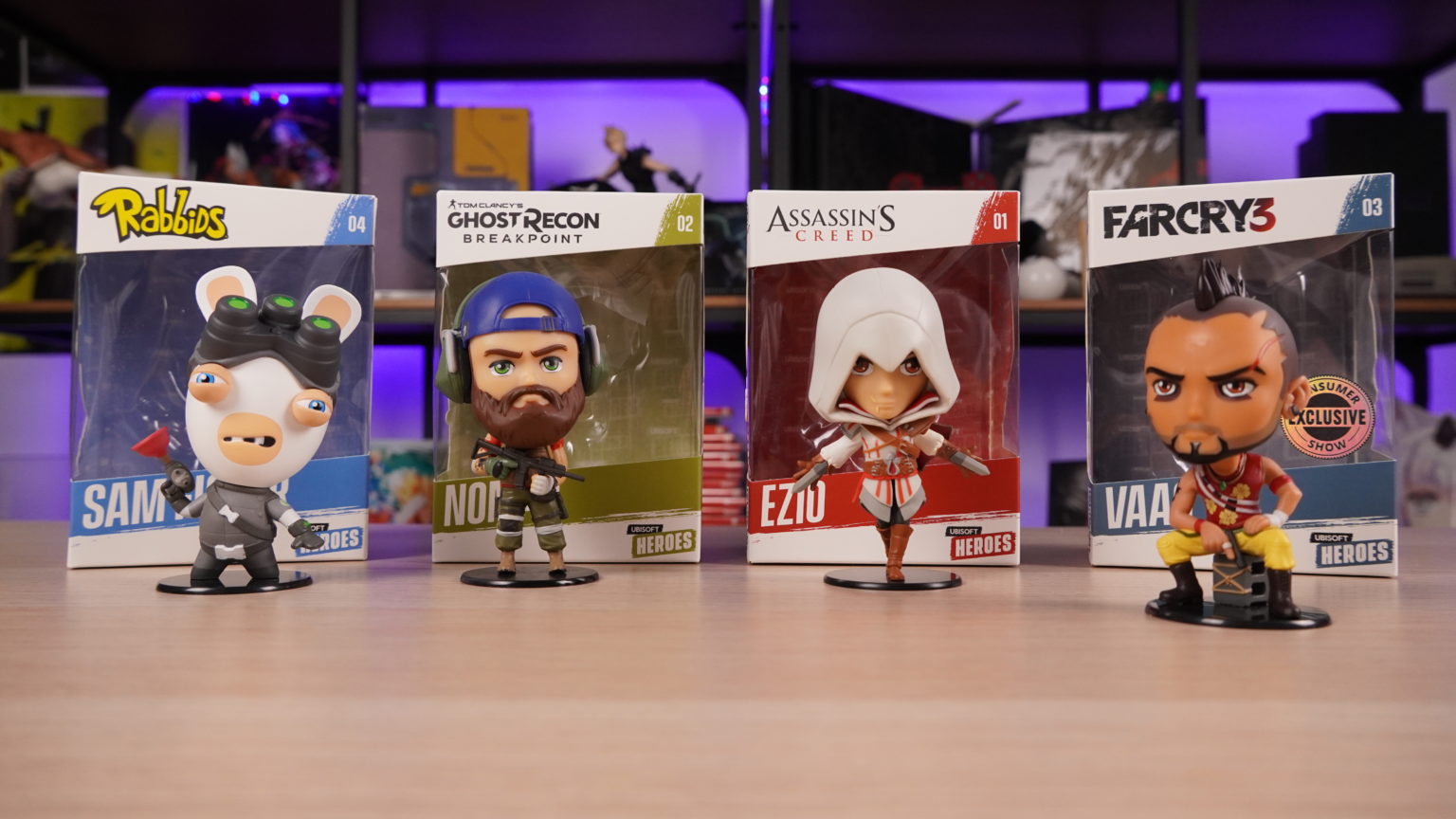Ubisoft Figure Unboxing Review - Rainbow 6 Siege & Ubisoft Heroes