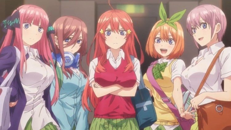 The Quintessential Quintuplets Mobile Game Available Now