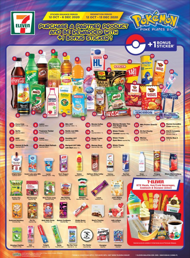 7-Eleven X Pokemon Collaboration Starts Today - GamerBraves