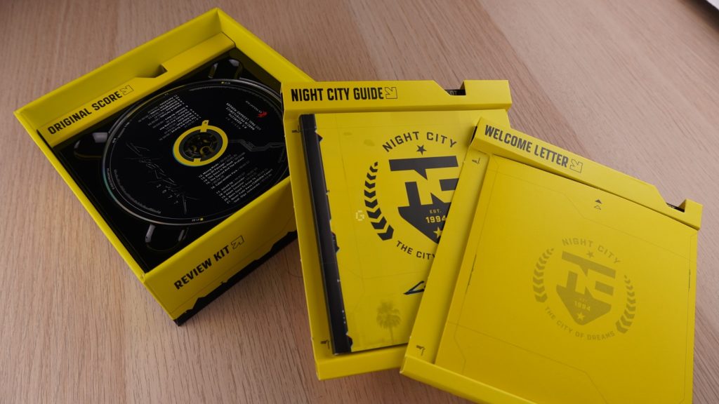 The future is now: Cyberpunk 2077 Media Kit unboxing - GamerBraves