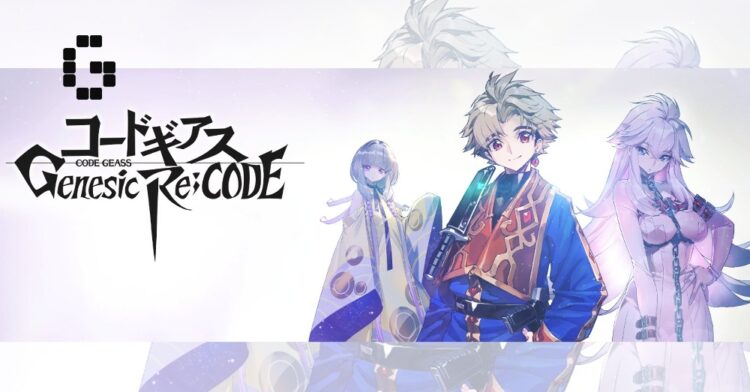 Code Geass Genesic Re;Code adds Renya of the Darkness characters ...