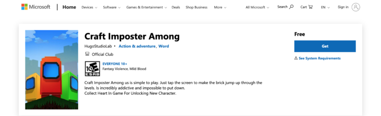 Fake Animal Crossing New Horizons appears on Microsoft Store - GamerBraves