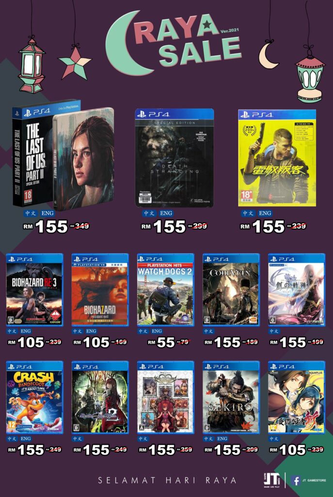 JT Game Store is having a Raya 2021 sale! - GamerBraves