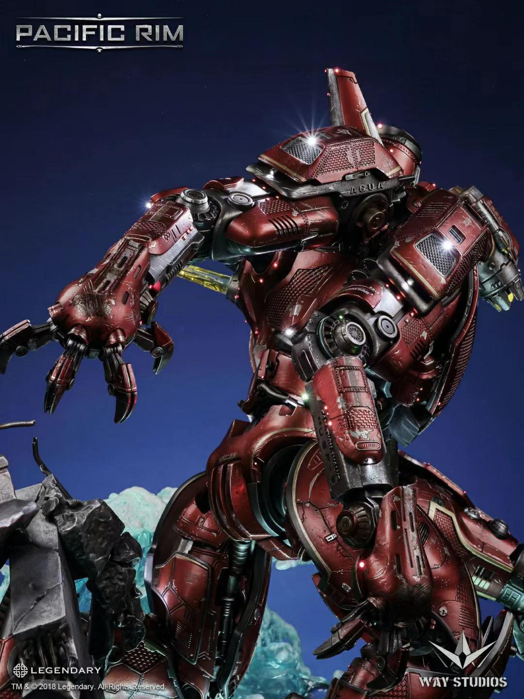 This Pacific Rim Crimson Typhoon Statue From Way Studios Immortalizes ...