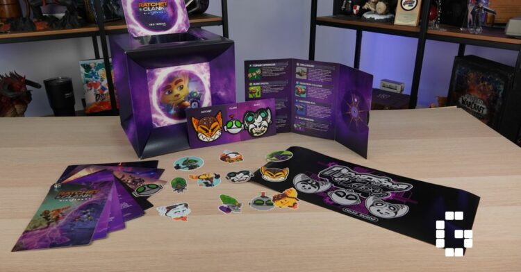 Ratchet and Clank : Rift Apart Media Kit Unboxing - Lombax-themed joy ...