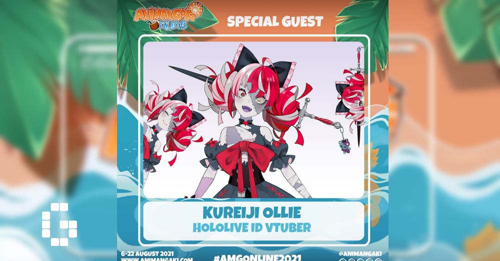 Hololive ID’s Kureiji Ollie is Coming To Animangaki 2021 - GamerBraves