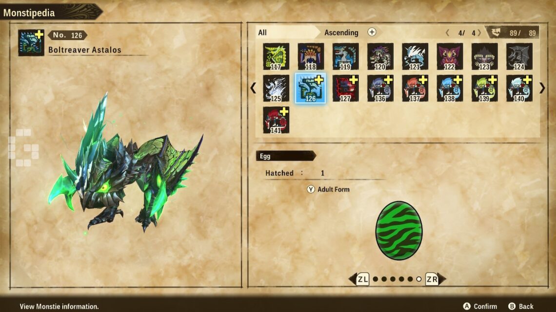 Monster Hunter Stories 2: Hellblade Glavenus and Boltreaver Astalos ...