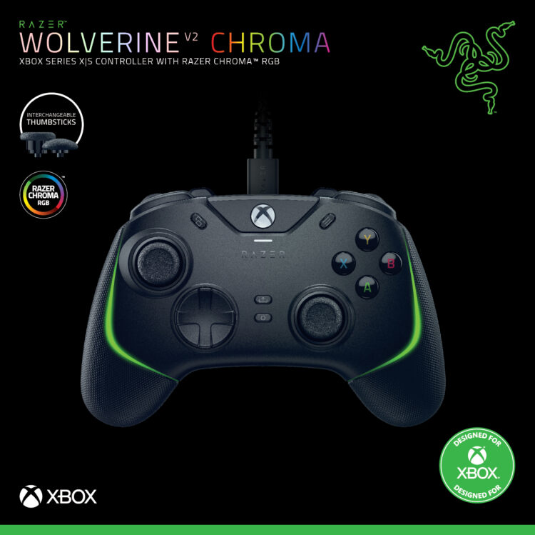 Razer Launches The Razer Wolverine V2 Chroma, Their Most Advanced ...
