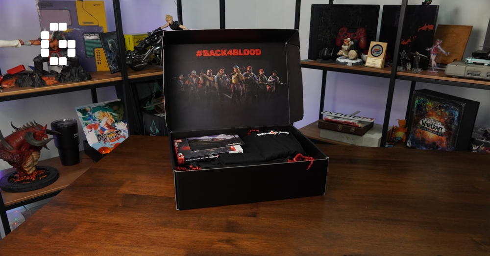 Back 4 Blood Media Kit Unboxing - Back 2 Box - GamerBraves