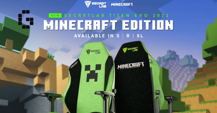 Creeper, aw man with the Secretlab Minecraft Edition chair! - GamerBraves