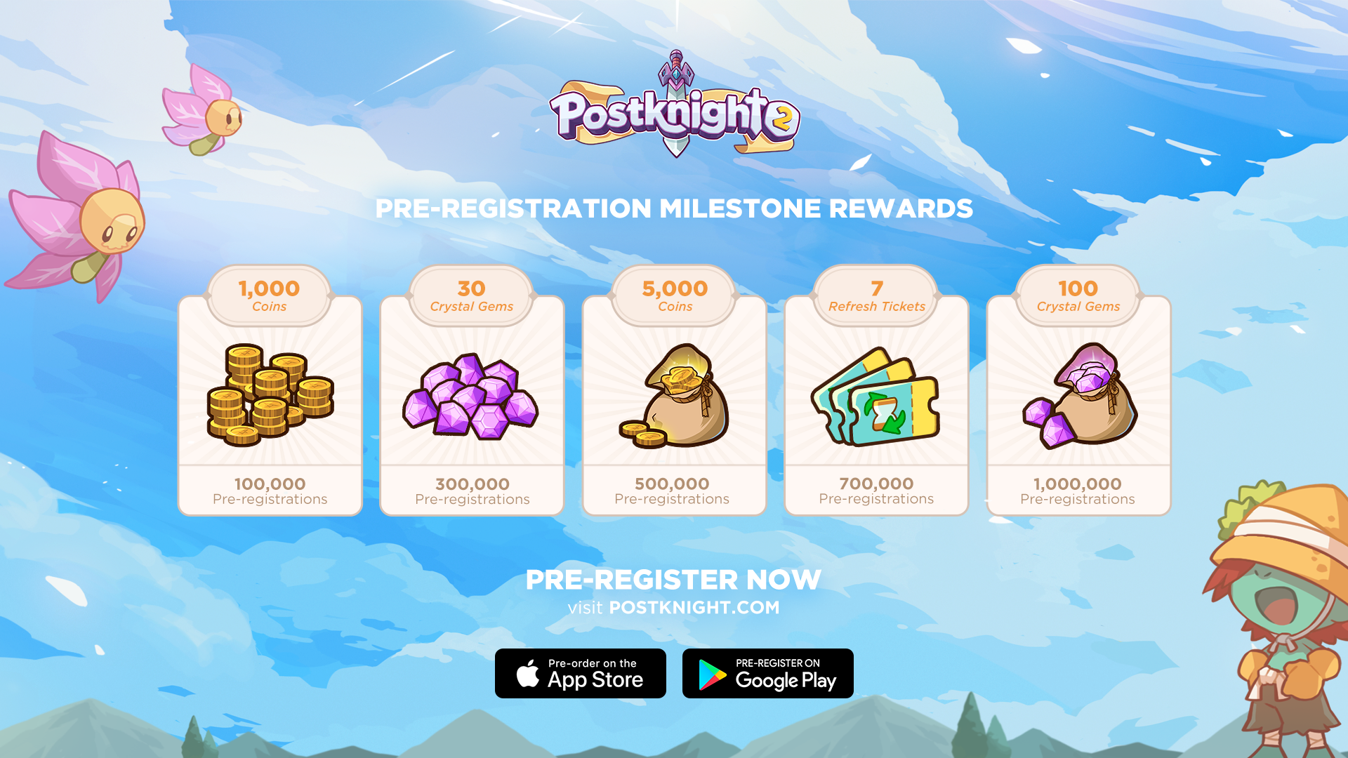 Postknight 2 Pre-Registration Starts Today! - GamerBraves