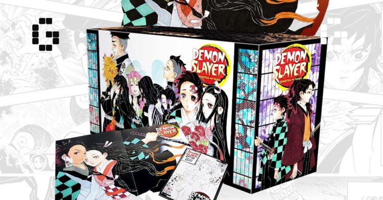 Read the full saga of Tanjiro with The Demon Slayer Complete Box Set ...