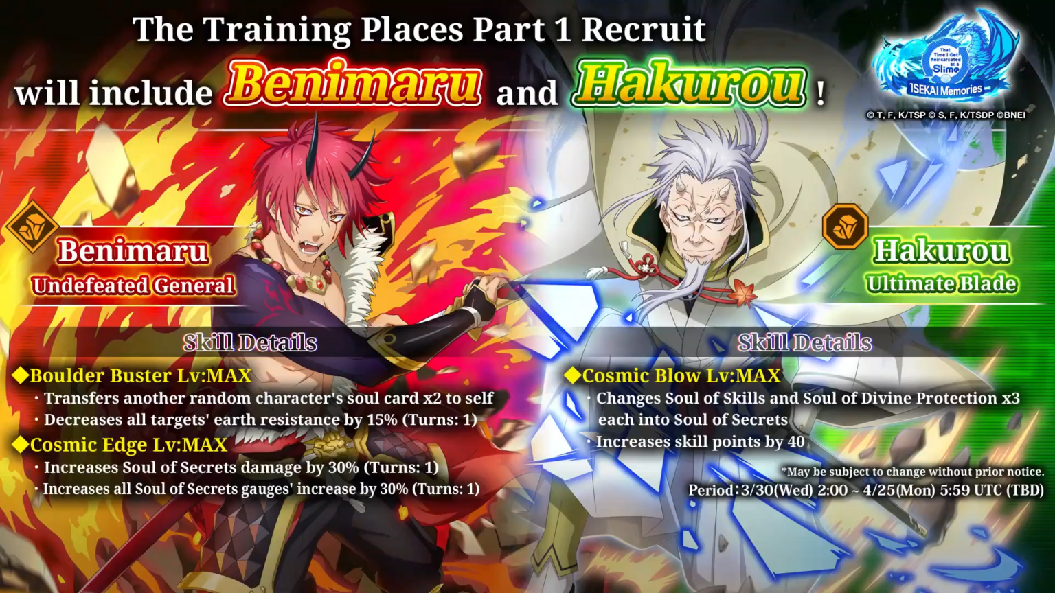 Slime ISEKAI Memories live stream reveals new Benimaru, Guy, Albis and ...