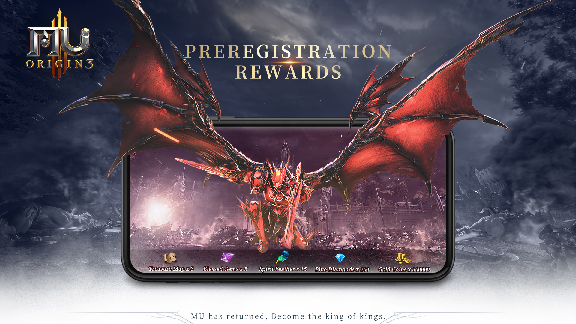 MU Origin 3 – Pre-registration Campaign Now Available for both iOS and ...
