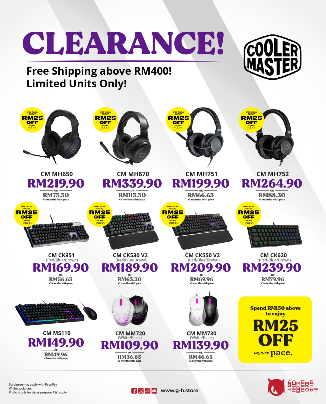 Gamers Hideout Merdeka Day Sale - PC Peripheral Clearance & Nintendo ...