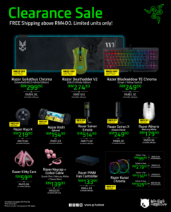 Gamers Hideout Merdeka Day Sale - PC Peripheral Clearance & Nintendo ...