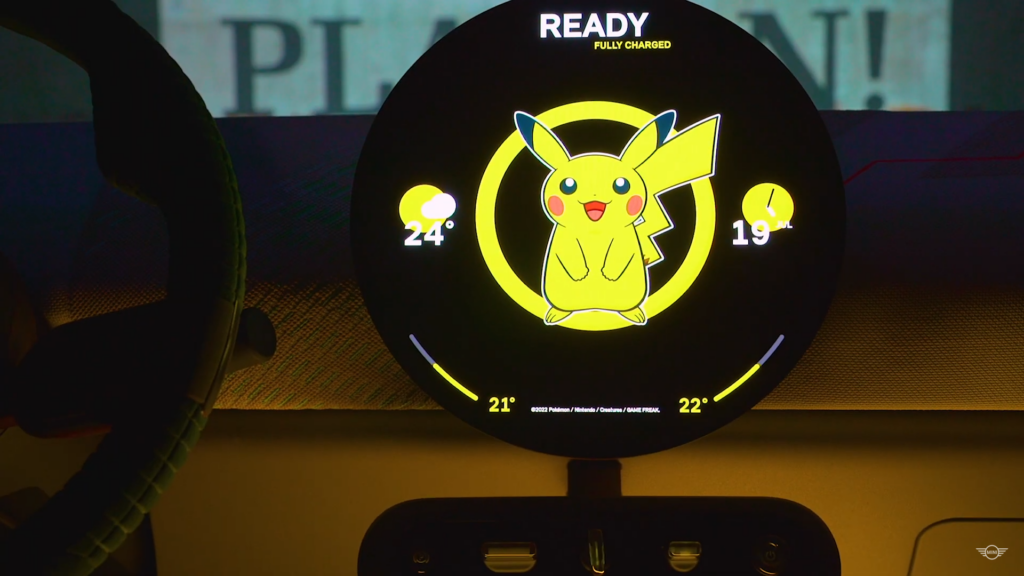 MINI Concept Aceman Shows New Pokemon Themed Car with Gaming Features ...