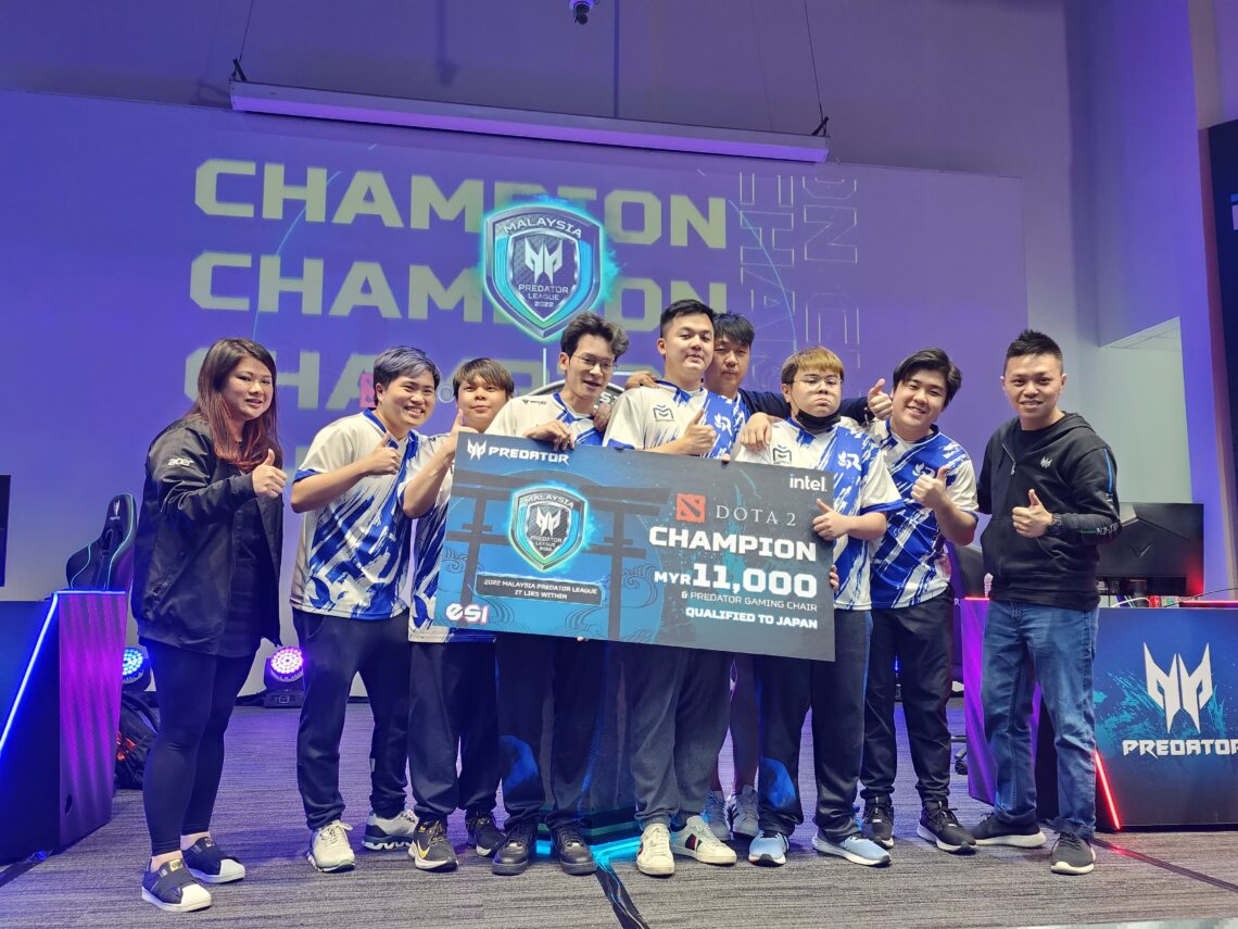 RSG Are The Winners Of The Predator League 2022 Malaysia Dota 2 ...