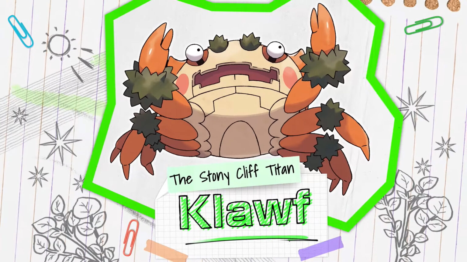 Pokemon Scarlet and Violet Shows off Team Star, New Pokemon Klawf and ...