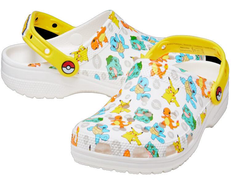 Pokemon Collabs with Crocs Features 2 Amazing Crocs Design - GamerBraves