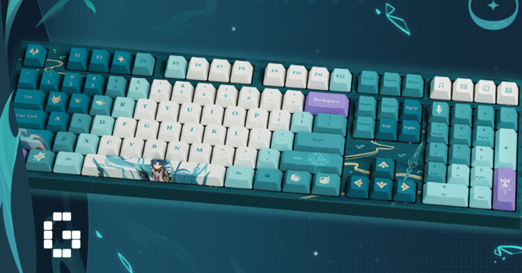 Genshin Impact Xiao mechanical keyboard design available to order ...