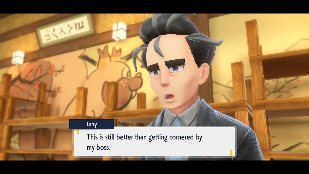 Everyone Loves Gym Leader Larry In Pokemon Scarlet And Violet - GamerBraves