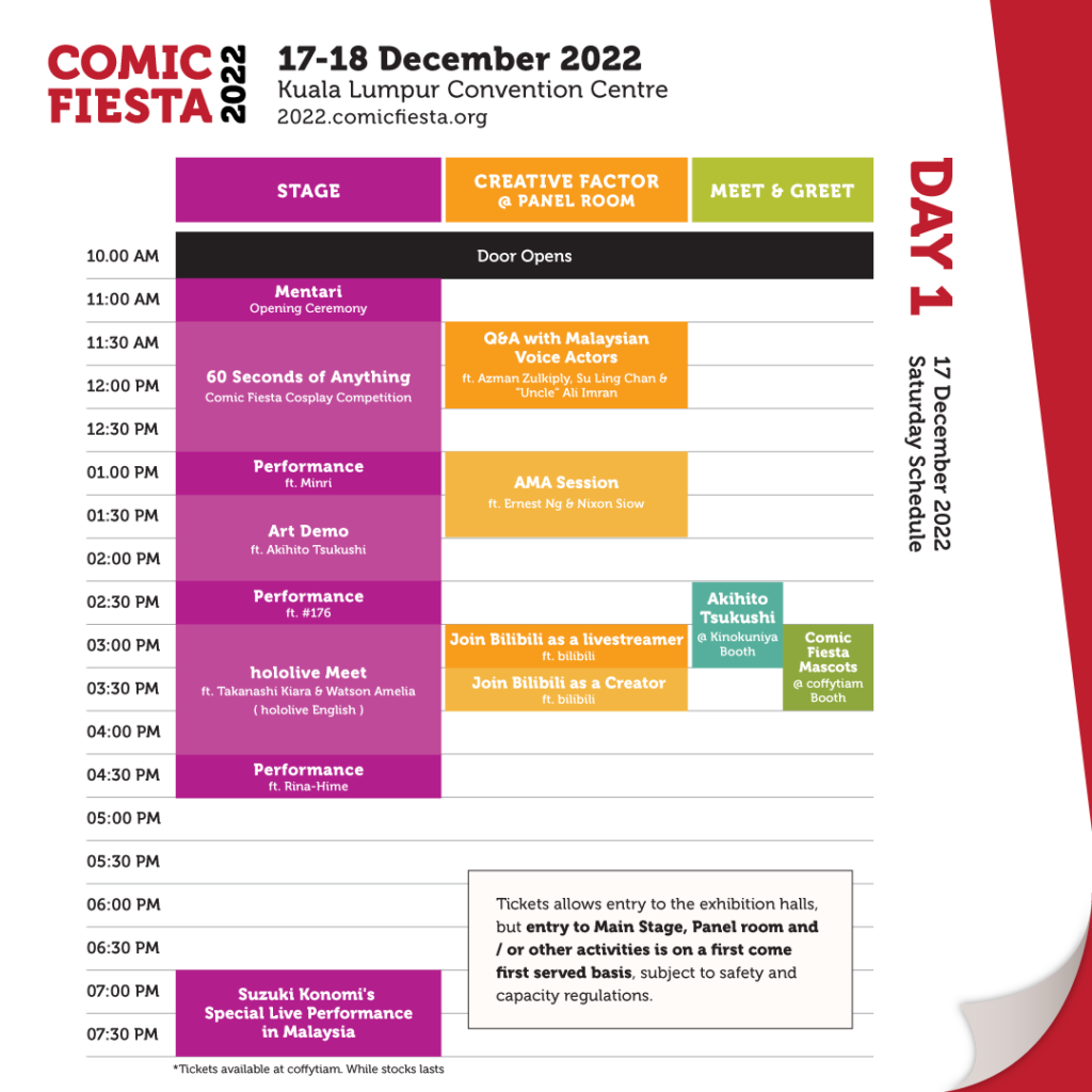 Comic Fiesta 2022: Everything You Need To Know About Events and Rules - GamerBraves