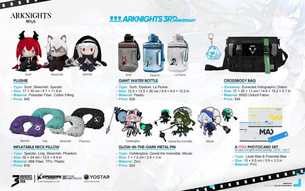 Arknights Global 3rd Anniversary Livestream Highlights - GamerBraves