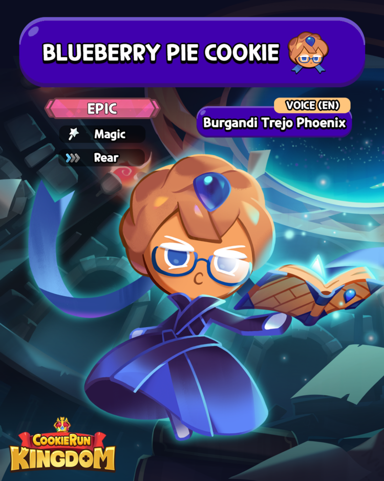 Blueberry Pie Cookie Will Be Coming To Cookie Run Kingdom This ...
