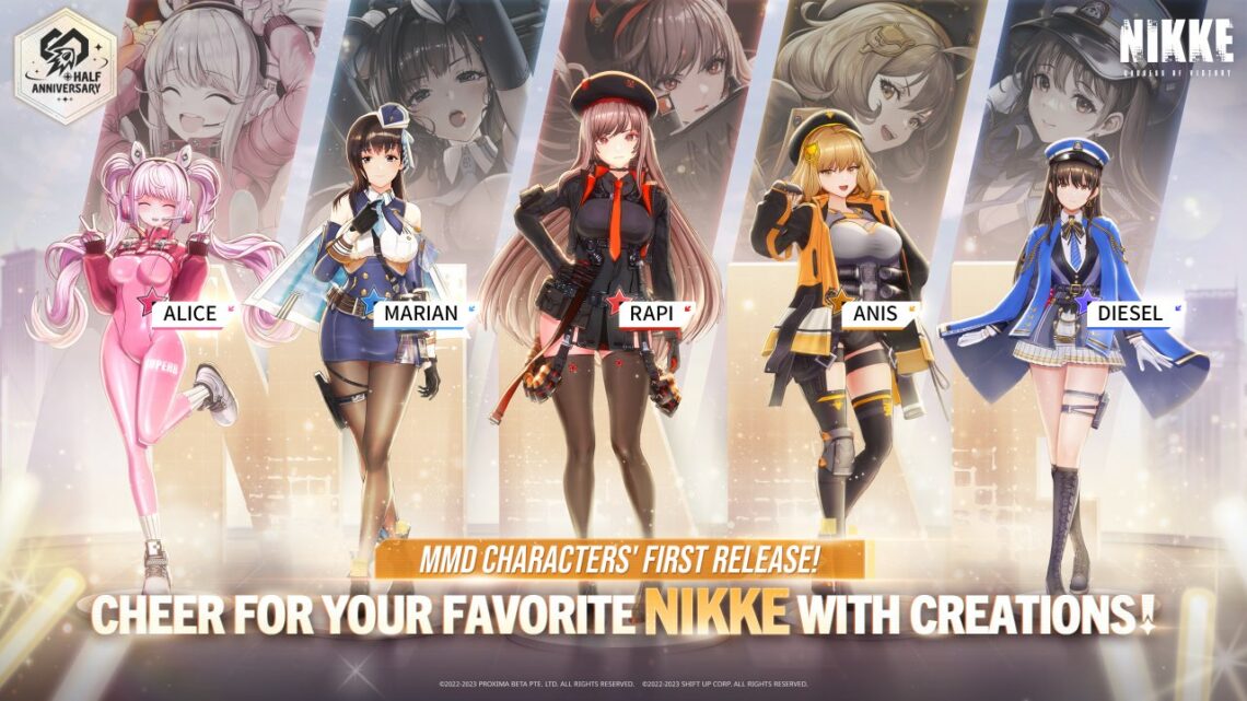 Oh God, Official NIKKE MMD Models Exist - GamerBraves