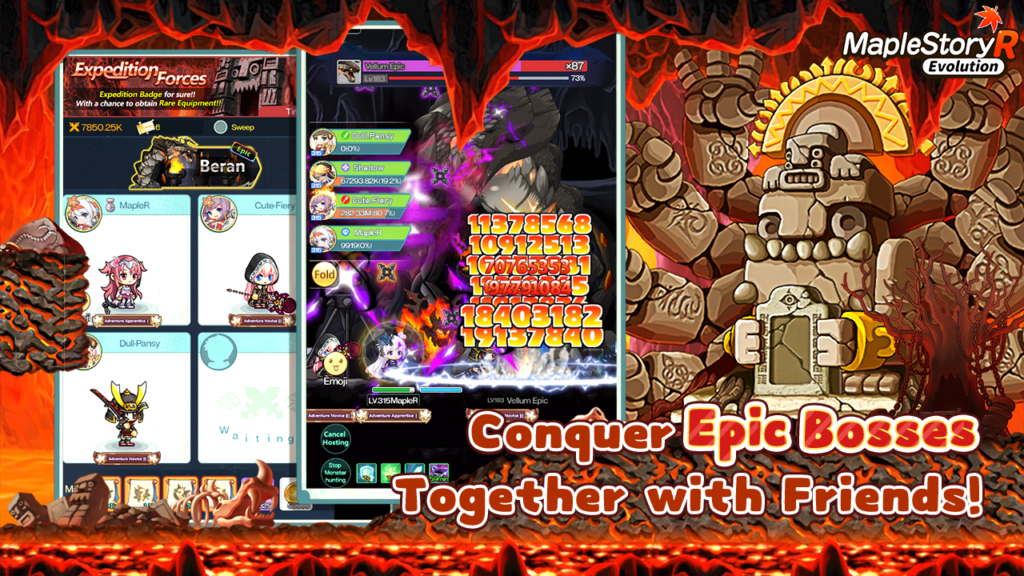 Nexon authorized vertical screen RPG "MapleStory R: Evolution" is open ...