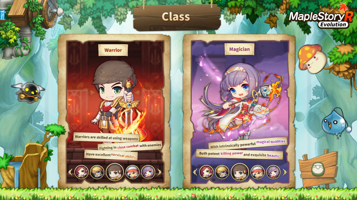 Nexon authorized vertical screen RPG "MapleStory R: Evolution" is open ...
