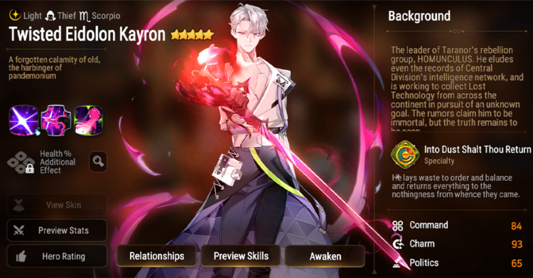 [Guide] Epic Seven – Dovresti tirare per Twisted Eidolon Kayron ...