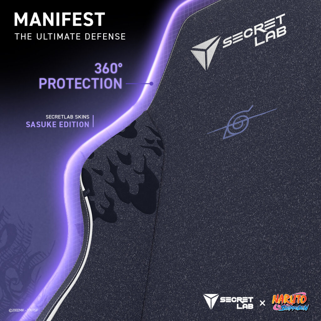 Secretlab Reveals Naruto Shippuden Collection Skins - GamerBraves